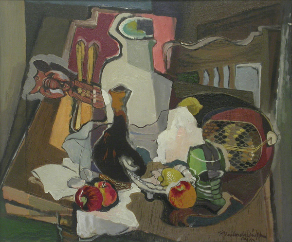 Still Life with Chinese Lute – Tobey C . Moss Gallery